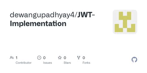 Dewang Upadhyay On Linkedin Github Dewangupadhyay4 Jwt Implementation