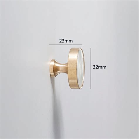 Nordic Simple Creative Brass Wardrobe Door Knob Cabinet Knob Etsy