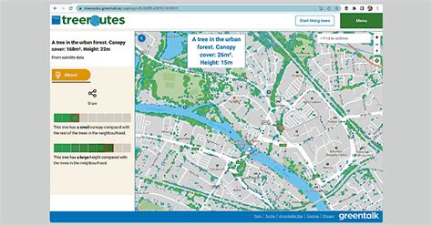 Bluesky Tree Map Enhances Online Urban Forest Mapping Platform Geoconnexion