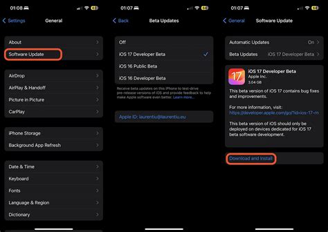 아이폰에 Ios 17 베타를 설치하는 방법 단계별 튜토리얼입니다