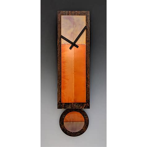 Ginger Pendulum Clock By Leonie Lacouette Clocks