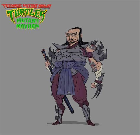 Tmnt Shredder Concept Art Tmnt Mutant Mayhem Characters Tmnt Mutant
