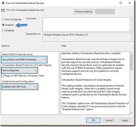 Enable Windows 10 Virtualization Based Security Vbs For Vsphere 67 4sysops