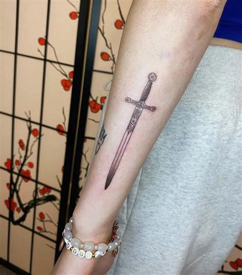 Sword Tattoo Small