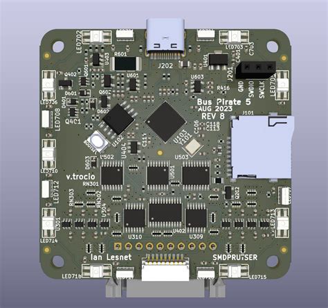 Bus Pirate 5 Hardware Rev 8 Bus Pirate 5 Hardware