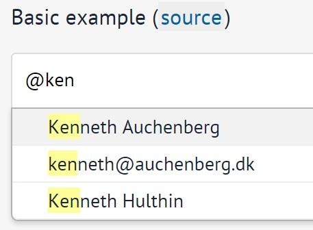 Twitter Facebook Like Mention Input Plugin With JQuery Free JQuery