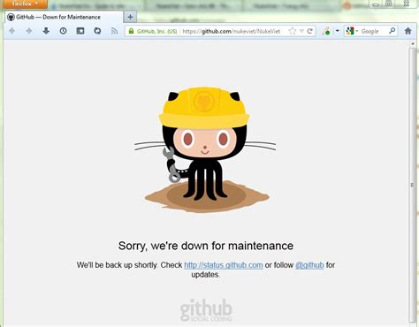 Github Gặp Sự Cố Mạng Sau Khi Bảo Trì Các Kho Code Không Thể Truy Cập