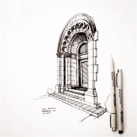 Pin On 设计师 Dan Hogman 建筑速写作品 Architecture Sketchbook Architecture Sketch Architecture Drawing