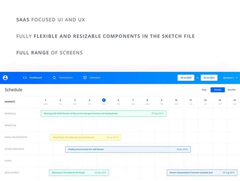 Saas Admin Ui Kit Ui Kit Saas Ui Design Patterns