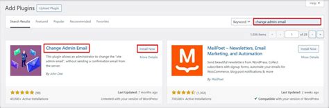 How To Change WordPress Admin Email Address