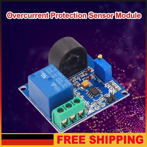 Current Detection Sensor Module 5a Relay Overcurrent Over Current Protection £403 Picclick Uk