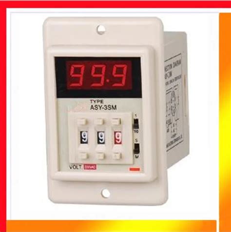 12vdc24vdc110vac220vac Digital Power On Time Delay Relay Timer 01s