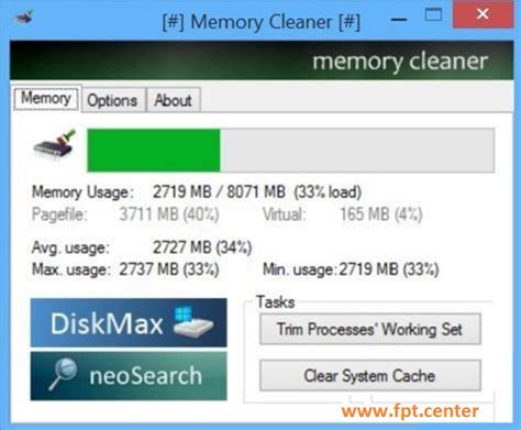 Memory Cleaner Phần Mềm Dọn Dẹp Bộ Nhớ Ram Máy Tính Hiệu Quả 100