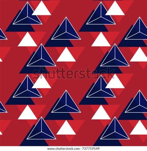Gender Neutral Pattern Vector Background Blue Stock Vector Royalty
