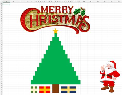 How To Create An Animated Christmas Tree In Excel 🎄 — Andrew Moss