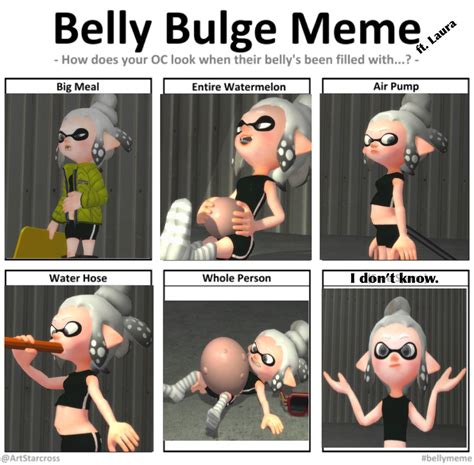 Laura Belly Bulge Meme By Toiinkling On Deviantart