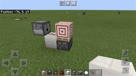 Simplest Target Block That Shoots Back Rredstone