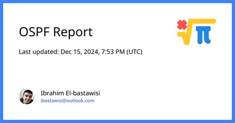 Ospf Report