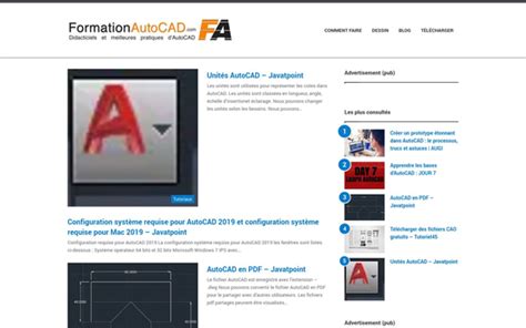 Formation Autocad Complete Pour Débutants Pour Apprendre Facilement Le