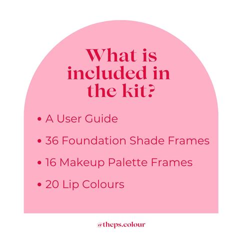 Makeup Colour Analysis Kit Korean Colour Analysis Foundation Shade