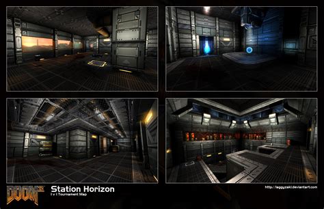 Doom 3 Mp Map Station Horizon By Laggyzaki On Deviantart