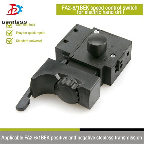 Fa2 61bek Electric Hand Drill Speed Control Trigger Switch Pulse Width