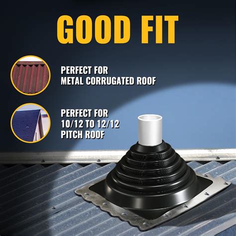 Epdm Roofing White Flashers 6 Blue Epdm Flexible Roof Jack Pipe Boot