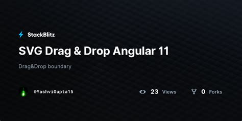 Svg Drag And Drop Angular 11 Stackblitz
