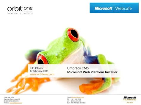 Pptx Umbraco Cms Microsoft Web Platform Installer Dokumentips