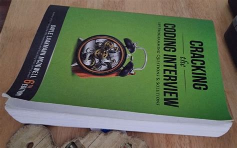 cracking the coding interview hobbies and toys books and magazines textbooks on carousell