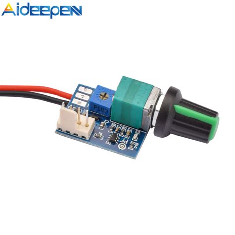Aideepen DC V Speed Controller Module PWM Fan Speed Controller Module Wire PC Fan Governor