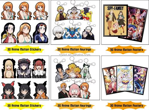 1500 Designs Waterproof Cartoon Sexy Girls Waifu Decals Stickers Anime
