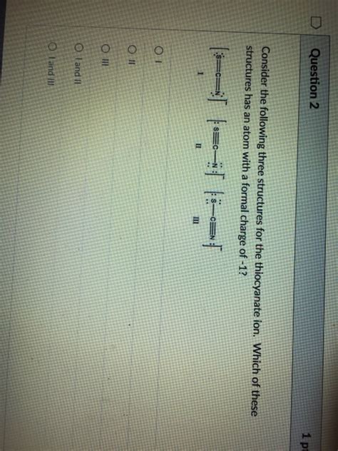 solved consider the following three structures for the