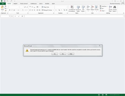 Corrupted Excel File Super User