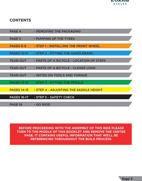 Home Delivery Bike Assembly Guide Evans Cycles