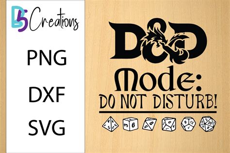 Dnd Mode Do Not Disturb Tshirt Design Graphic By B5creations · Creative Fabrica