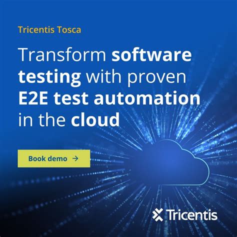 Tricentis Tosca Continuous Testing Platform Demo Tricentis