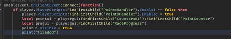 Why Doesnt This Become Visible Scripting Support Developer Forum