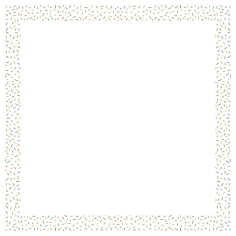 Premium Vector Decorative Frame Of Colored Dashes Perfect As A Photo