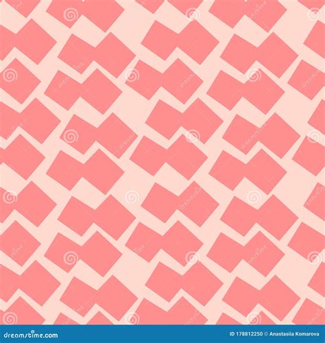 Trendy Seamless Pattern With Graphic Abstract Geometric Shapes Avant