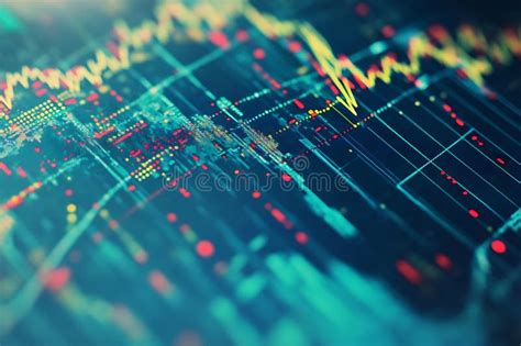 Financial Data Visualization Ai Generator Stock Illustration Illustration Of Trading Risk