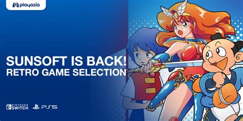 Sunsoft Is Back Retro Game Selection Physical Release Coming In October
