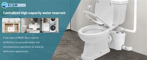 Dreamsani Macerator Pump500wmacecrating Toilet Pump For Basement With