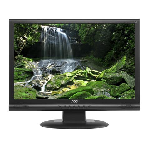 Aoc 912vwa 1 Manuals Manualslib