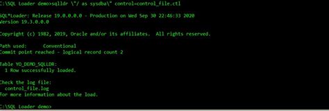 Load The Data Into Oracle Database Using Sql Loader