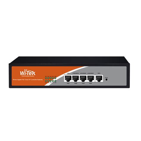 Wi Tek Wi Ac105p Wireless Ap Controller With 4 Gigabit Poe Ports Cctvnet