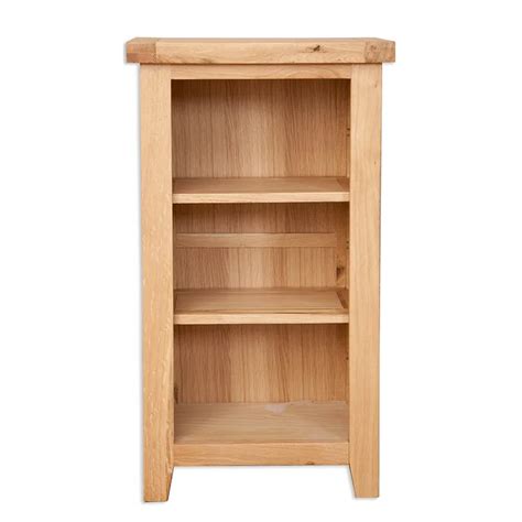 Romsey Solid Oak Small Bookcase The Furniture Mega Store