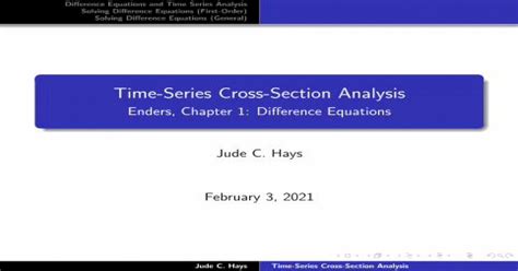Pdf Time Series Cross Section Analysis Dokumen Tips