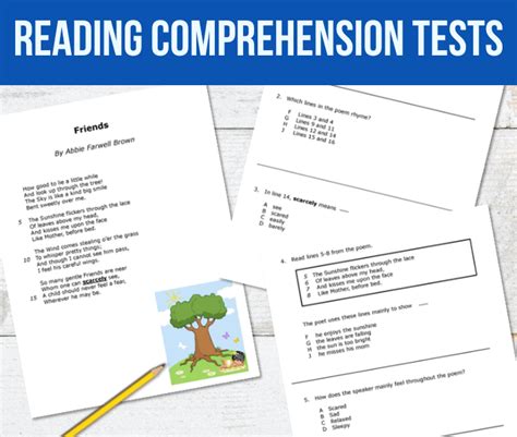 how to effectively create reading comprehension tests for upper
