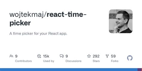 GitHub Wojtekmaj React Time Picker A Time Picker For Your React App